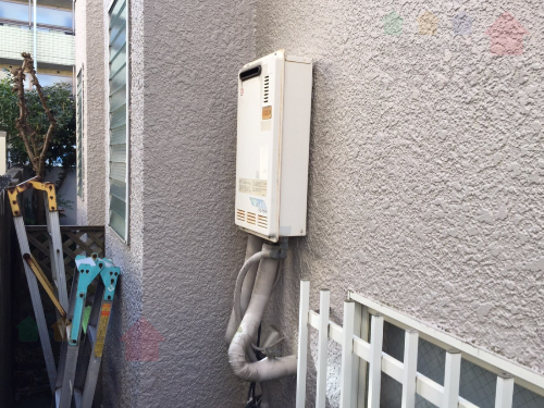 GQ-701W→GQ-1639WE 給湯器交換工事専門店|プランマーズ【杉並区】 施工事例 給湯器交換・激安工事専門店!最大83%OFF!【プランマーズ】